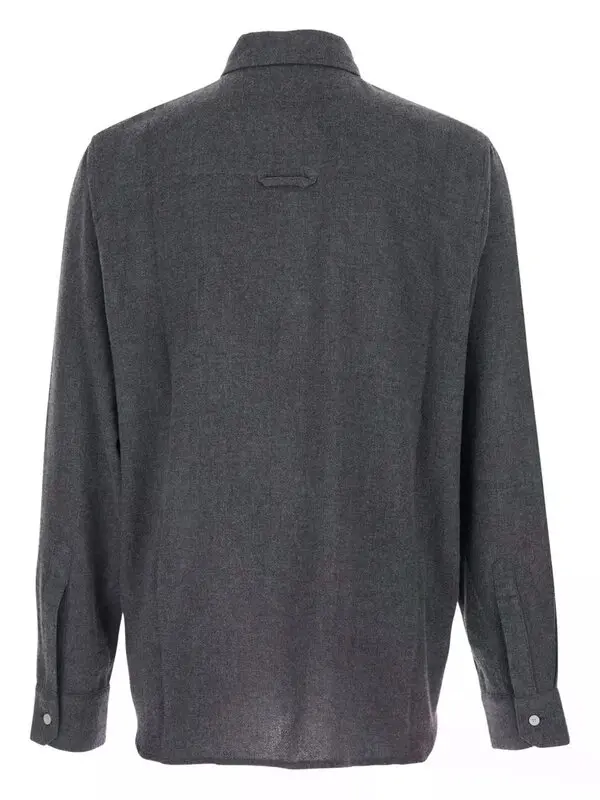 WON HUNDRED Adriel Classic Collar Shirt - Grey