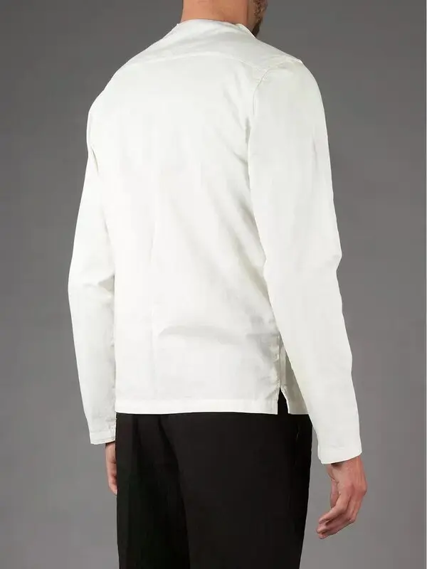 EMILIANO RINALDI Cotton V-neck Jacket