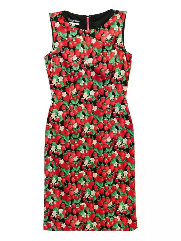 Dolce & Gabbana Sleeveless Dress - Black