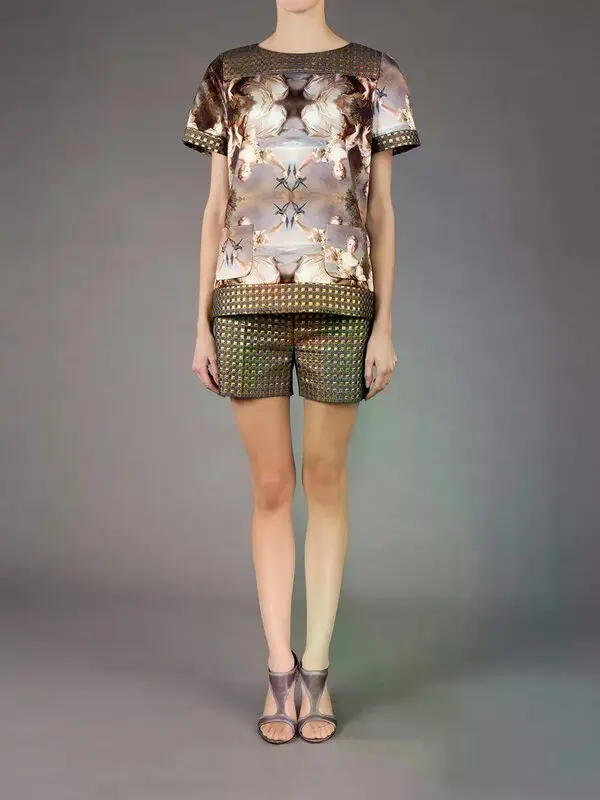 Giles Check Shorts