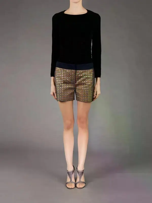 Giles Check Shorts