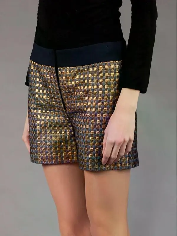 Giles Check Shorts