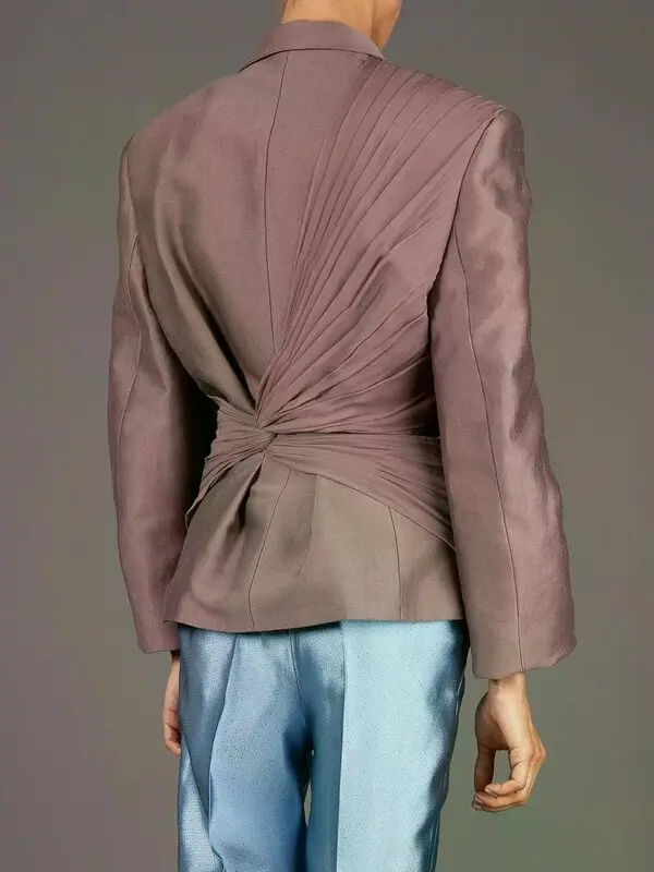 HAIDER ACKERMANN Twist Detailed Jacket