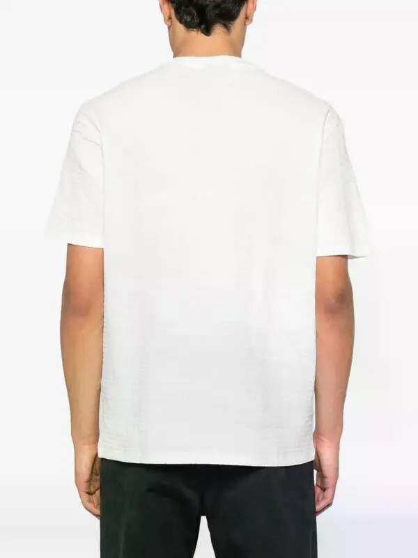 Emporio Armani Logo-pattern T-shirt