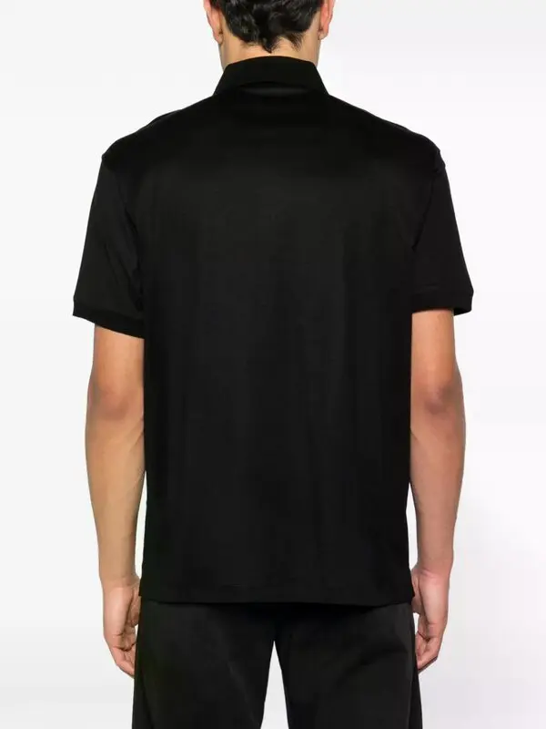 Emporio Armani Logo-patch Polo Shirt