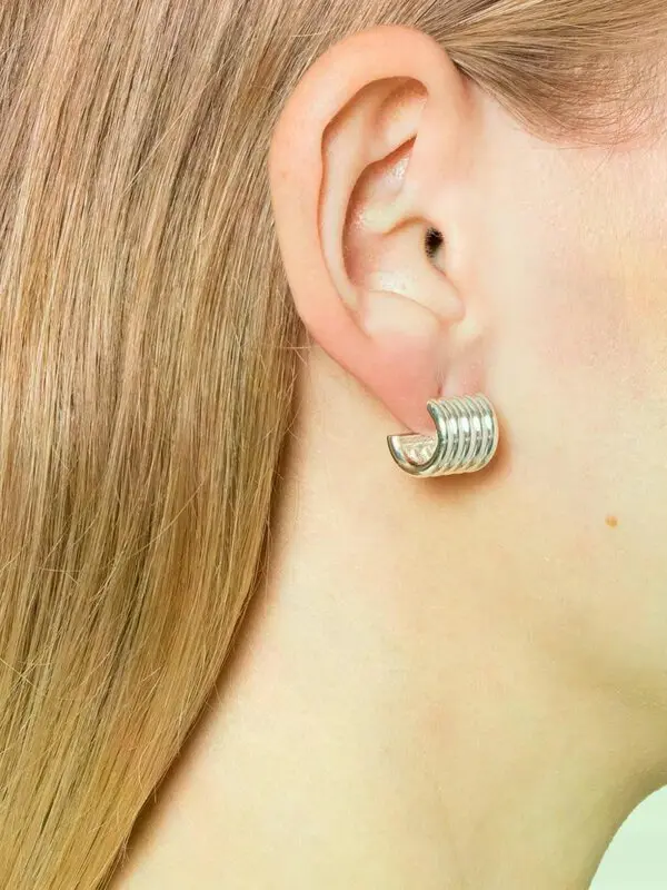 DEHANCHE Small Hollyhock Earrings