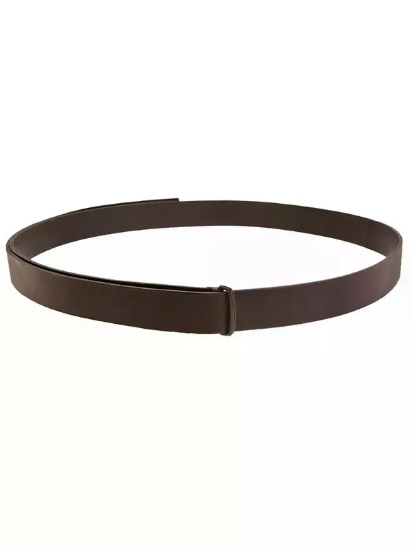 HAIDER ACKERMANN Skinny Leather Belt - Black