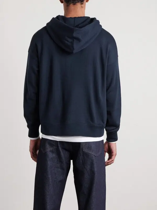 Visvim Jumbo Wool Hoodie - Blue