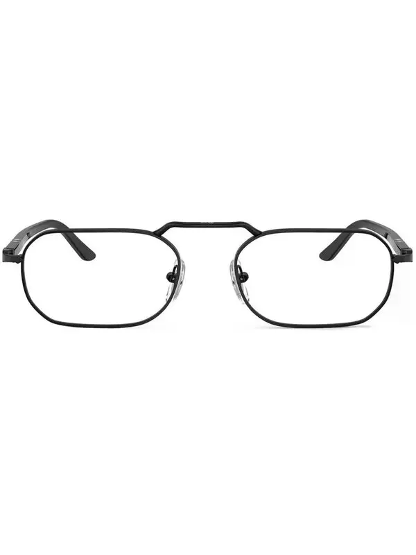 Persol Geometric Eyeglasses - Black