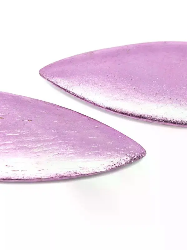 MONIES Fira Two-tone Clip-on Earrings - Silver