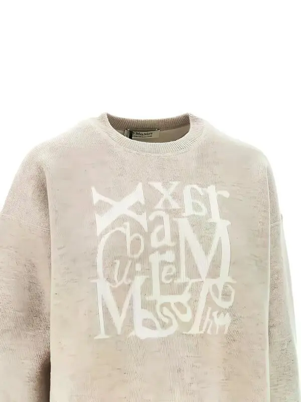Max Mara Graphic Pullover - Neutrals