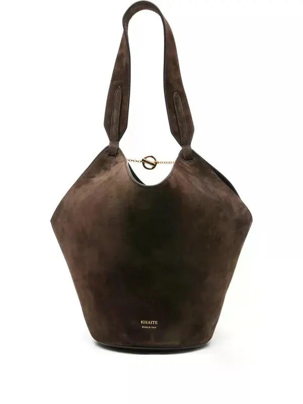 Khaite Lotus Tote - Brown