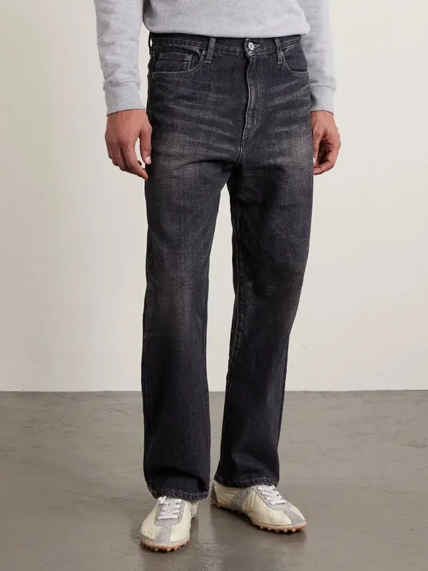 NEIGHBORHOOD Straight-leg Selvedge Jeans - Black