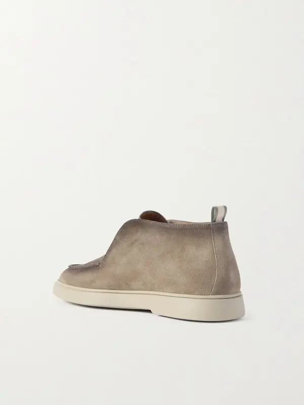 Officine Creative Bones 003 Suede Chukka Boots