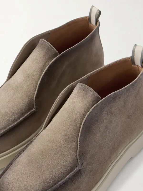 Officine Creative Bones 003 Suede Chukka Boots
