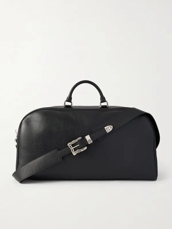 Enfants Riches Déprimés Full-grain Leather Duffle Bag - Black