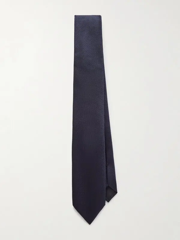 TOM FORD 8cm Silk Tie - Blue