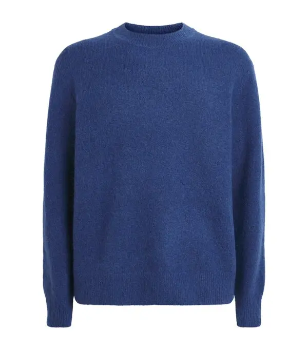 WAX LONDON Wool-mohair-blend Wilde Sweater - Blue