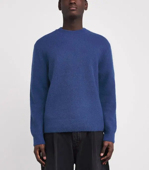 WAX LONDON Wool-mohair-blend Wilde Sweater - Blue