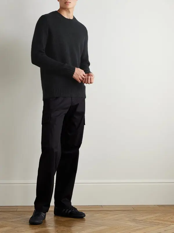 Nn07 Lee 6598 Merino Wool-blend Sweater - Black