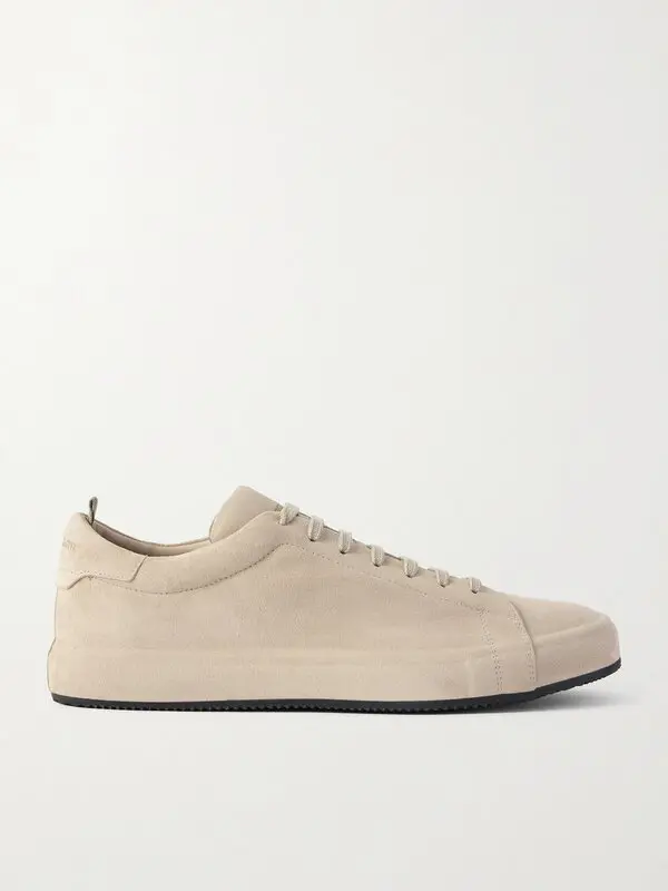 Officine Creative Essence 001 Suede Sneakers - Neutrals