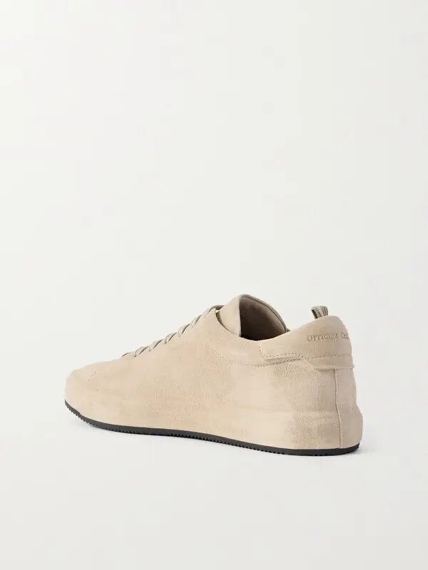 Officine Creative Essence 001 Suede Sneakers - Neutrals