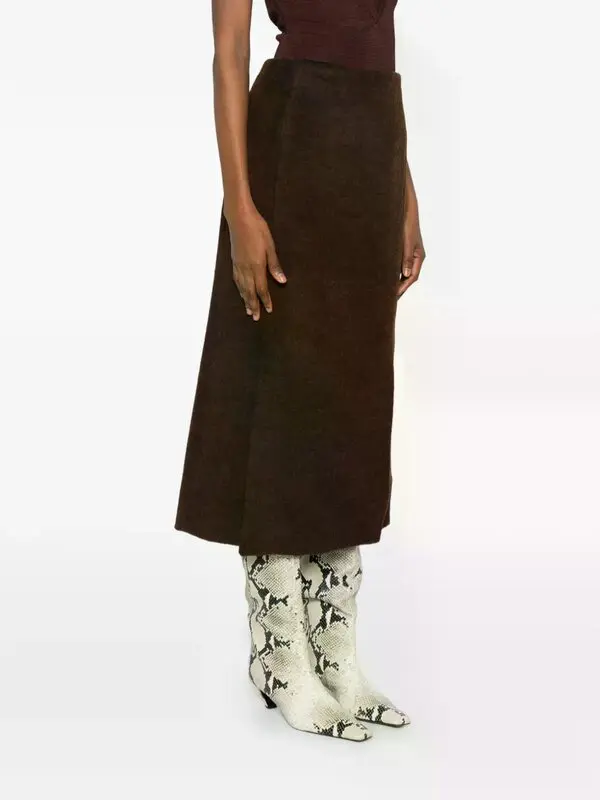 ENTIRE STUDIOS Tailored Midi Skirt