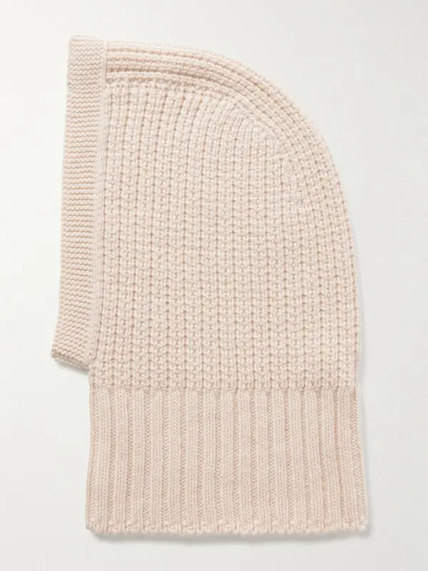 Johnstons Of Elgin Waffle-knit Cashmere Snood - Cream