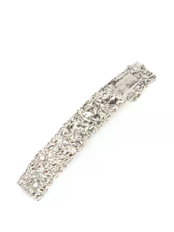 MAISON MARGIELA Numbers Engraved Hairclip - Silver