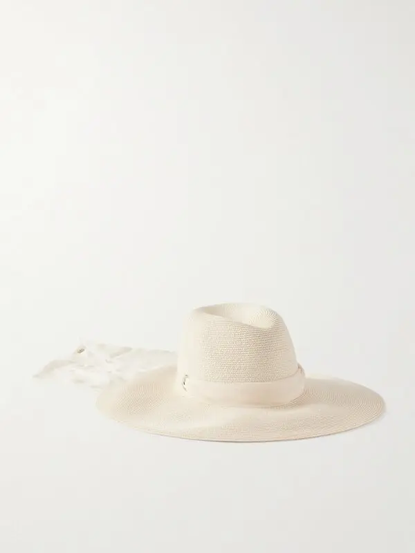 Eugenia Kim Cassidy Straw Hat - Ivory