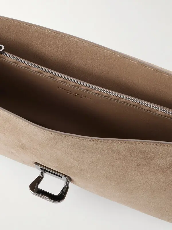 Brunello Cucinelli Suede Clutch