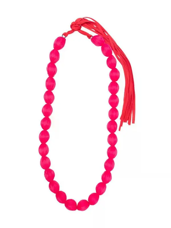 Issey Miyake Shibori Necklace - Pink