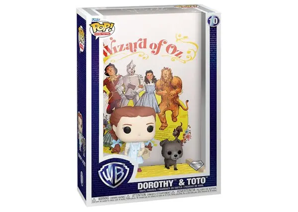 FUNKO Pop! Movie Posters Wizard Of Oz Dorothy & Toto Diamond Collection Figure #10 - Multicolor