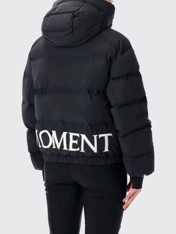 Perfect Moment Puffer Jacket With Hood - Black