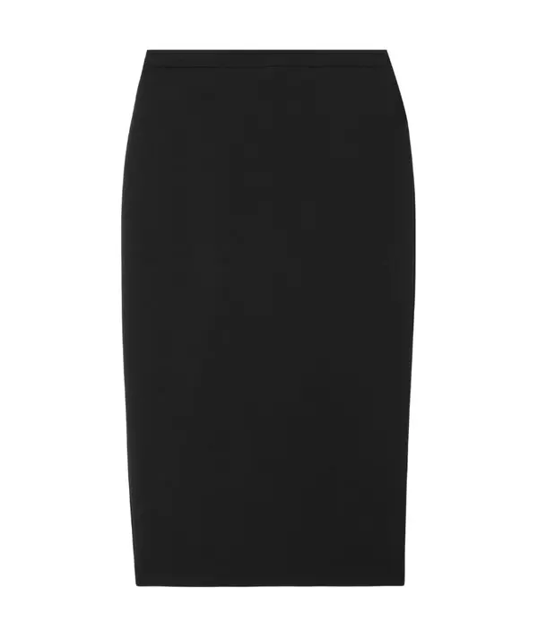 Max Mara Wool-blend Midi Skirt - Black