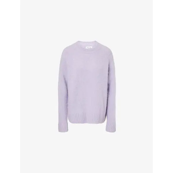 SAMSOE SAMSOE Sajeanne Round-neck Stretch-wool Blend Jumper