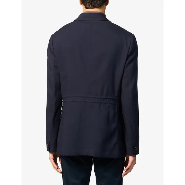 Paul Smith Safari Single-breasted Wool Jacket