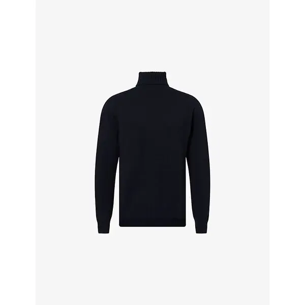 Sunspel Roll-neck Lambswool Jumper