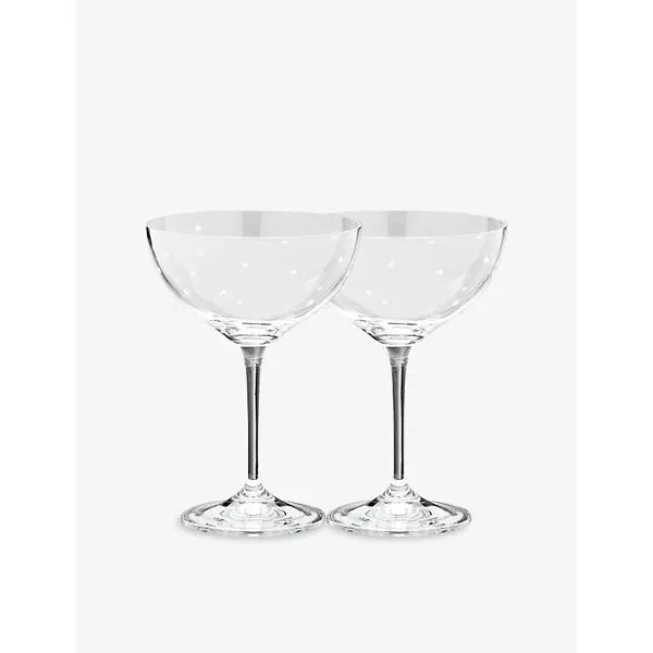 ANNA + NINA Starry Eve Cocktail Glass 12.5cm - White