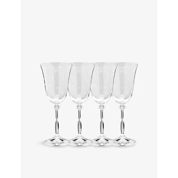 ANNA + NINA Starry Eve Wine Glass 12.5cm - White
