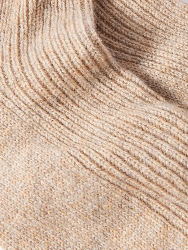 johnstons of elgin - Ribbed Cashmere Socks