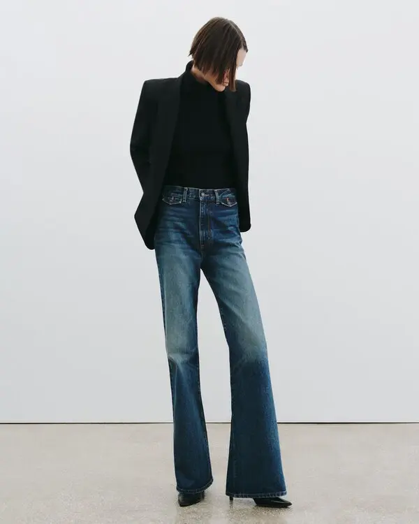 NILI LOTAN Edira Flare Leg Jeans - Simon Wash
