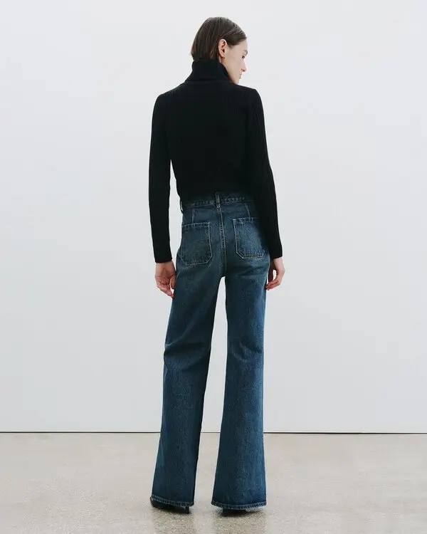 NILI LOTAN Edira Flare Leg Jeans - Simon Wash