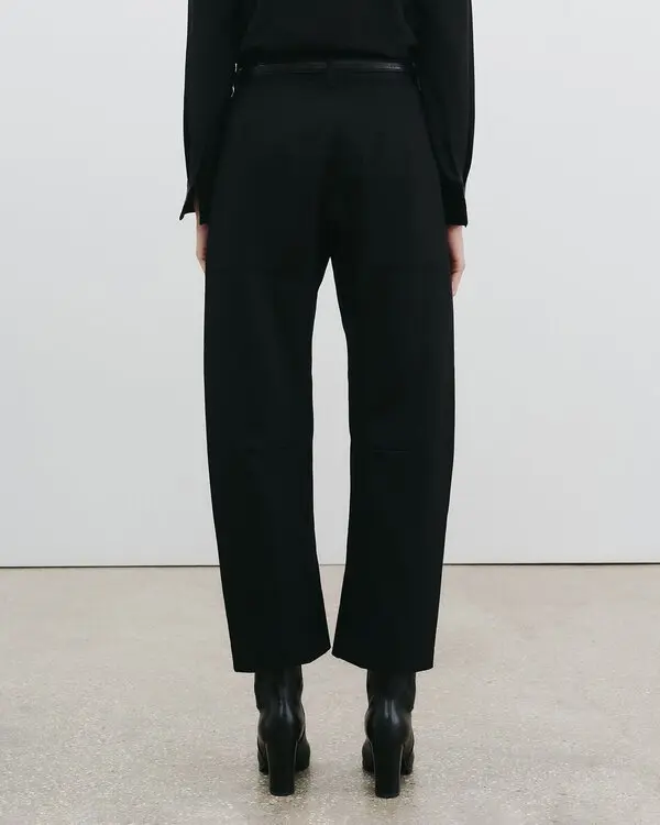 NILI LOTAN Shon Wool Pant - Black