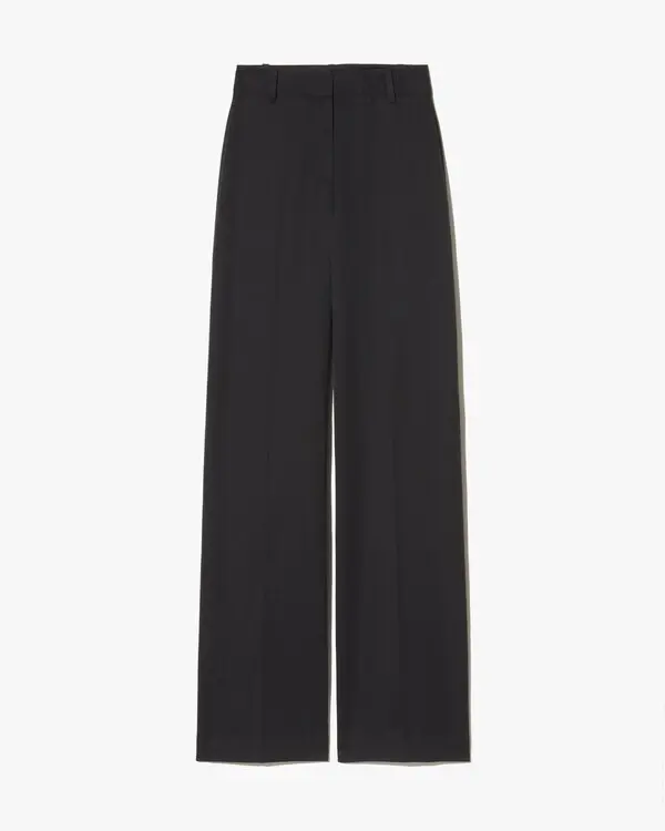 NILI LOTAN Rivers Wool Pant - Black