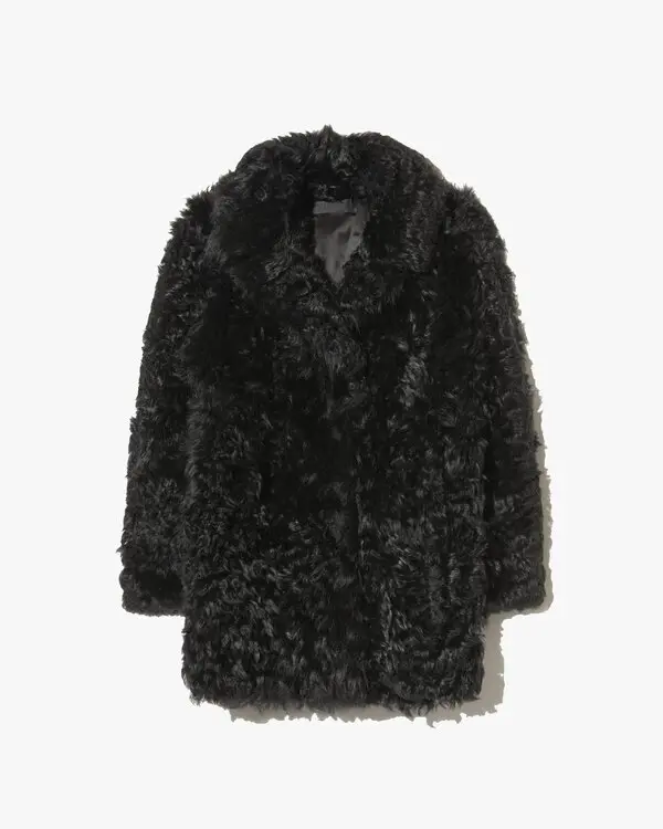NILI LOTAN Josie Shearling Coat