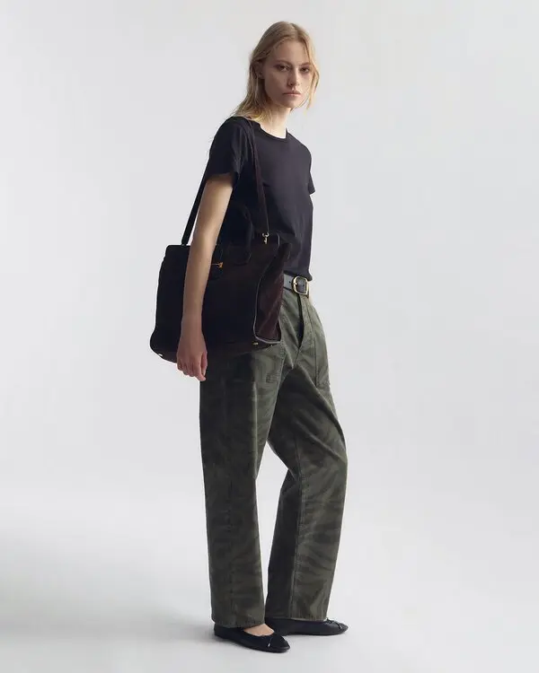 NILI LOTAN Lou Top Handle Bag - Espresso