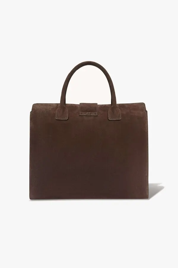 NILI LOTAN Lou Top Handle Bag - Espresso