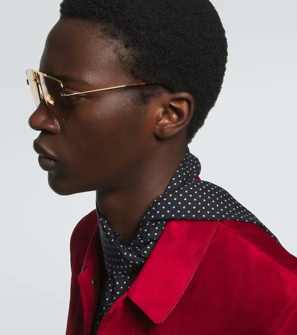 TOM FORD Eliott Aviator Sunglasses
