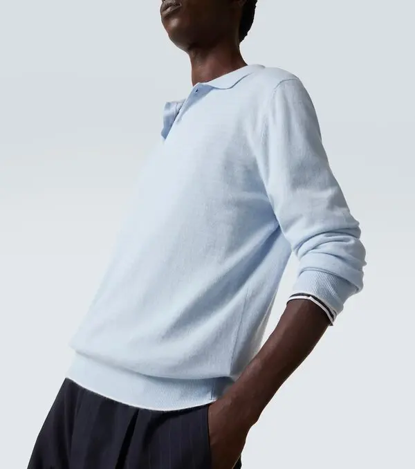 Arch4 Cashmere Polo Sweater